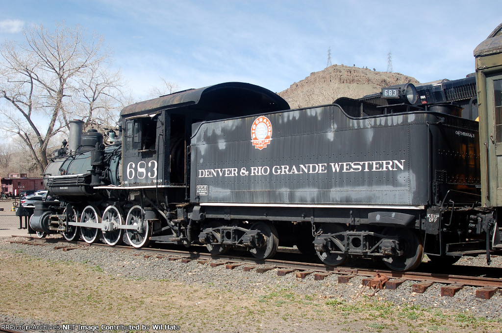 D&RGW 2-8-0 683